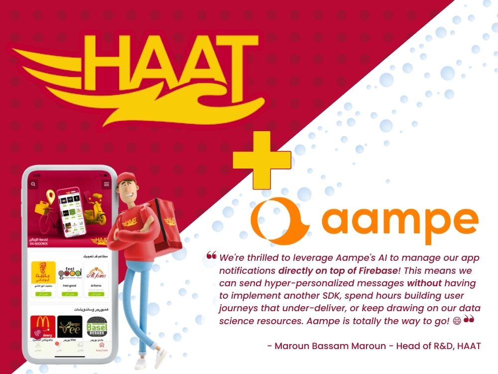 Haat Delivery partners up with Aampe to make food delivery simple...and smart!